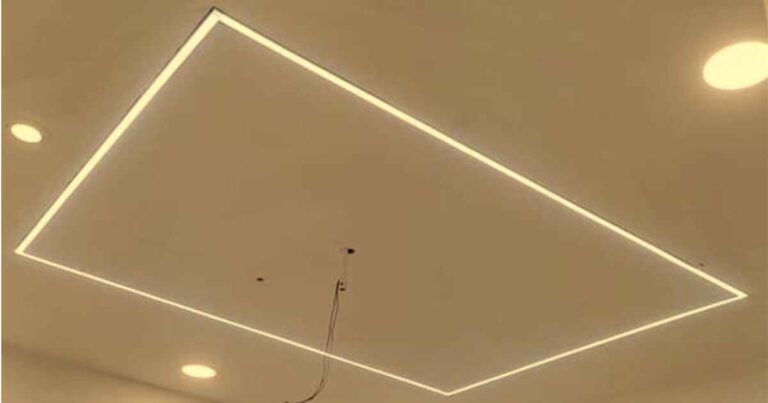 6 profile light in ceiling design images - interioras